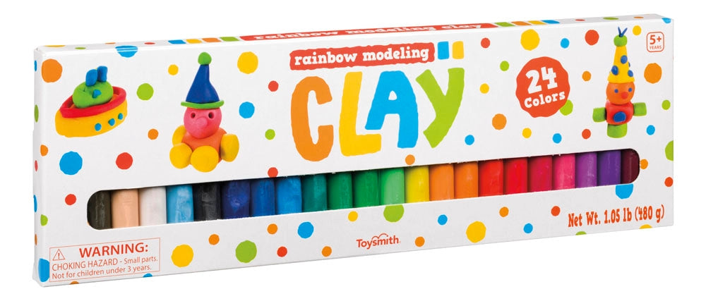 🌈 Rainbow Modeling Clay Set (13 Colors) – Affordable Treasures CA