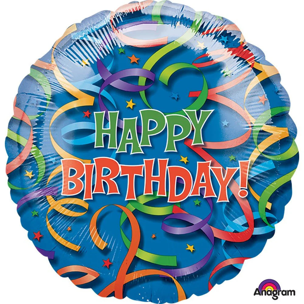 🎉 Celebration Streamers Birthday Foil Balloon – 32" – Affordable ...
